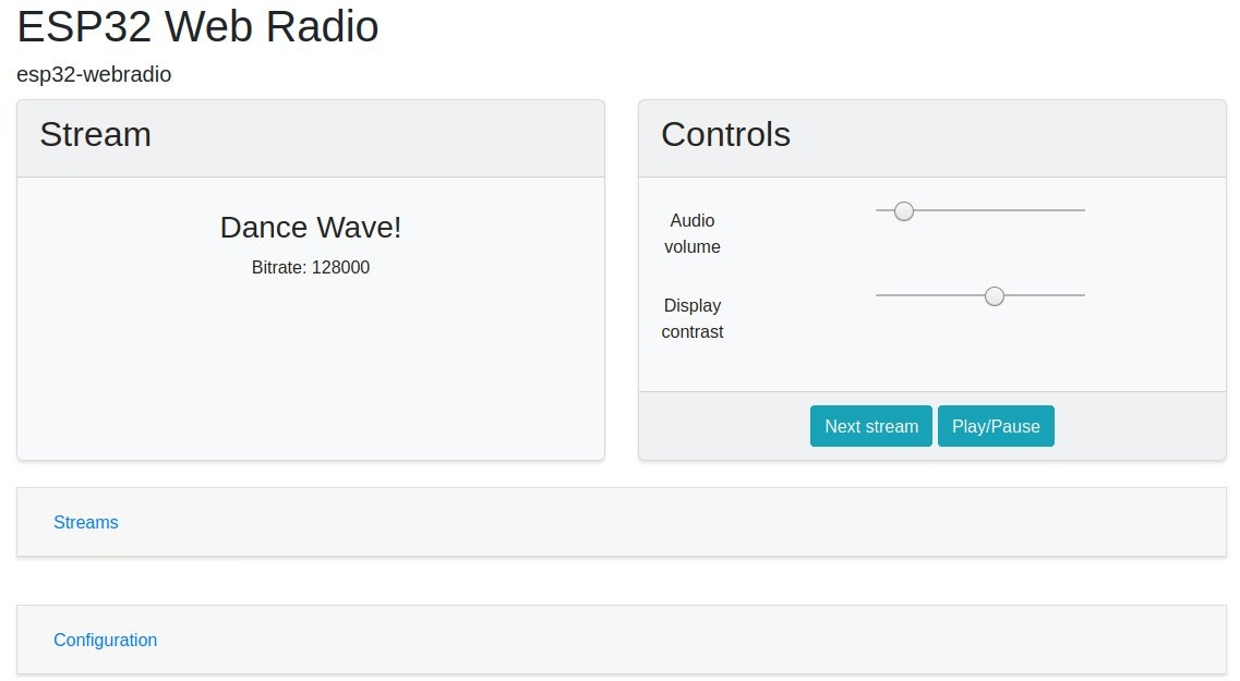 ESP32 WebRadio - Ascolta le radio di tutto il mondo dal salotto di casa tua • zerozone.it